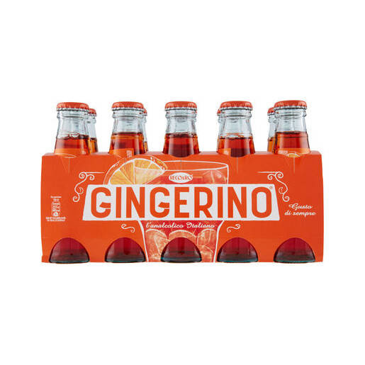 Recoaro Gingerino włoski aperitif bezalkoholowy 10x100ml - Kawa365