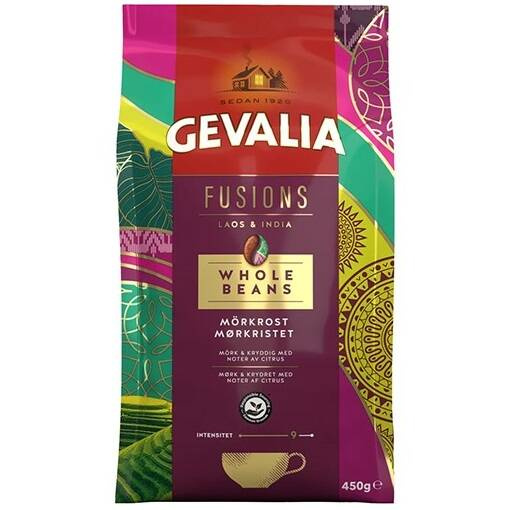 Gevalia Fusions Laos & India - kawa ziarnista 450g - Kawa365